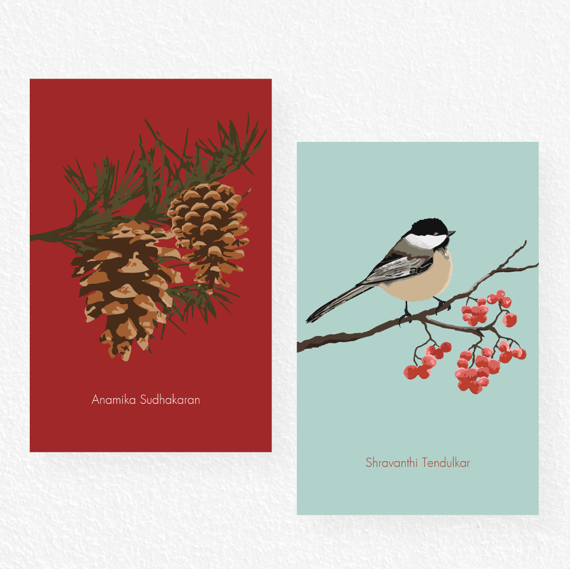 Thin Notebook (Set of 2) Personalised – Paper Design Co